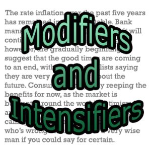 modifiers - TED IELTS