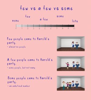 Few vs A Few vs Some - TED IELTS