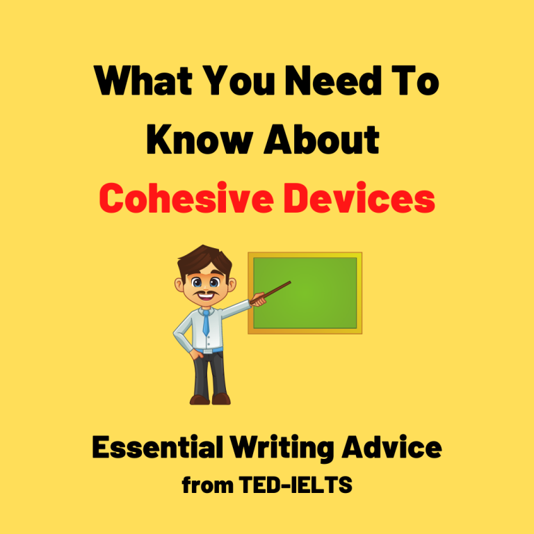 How to Use Cohesive Devices Correctly [for IELTS Writing] - TED IELTS