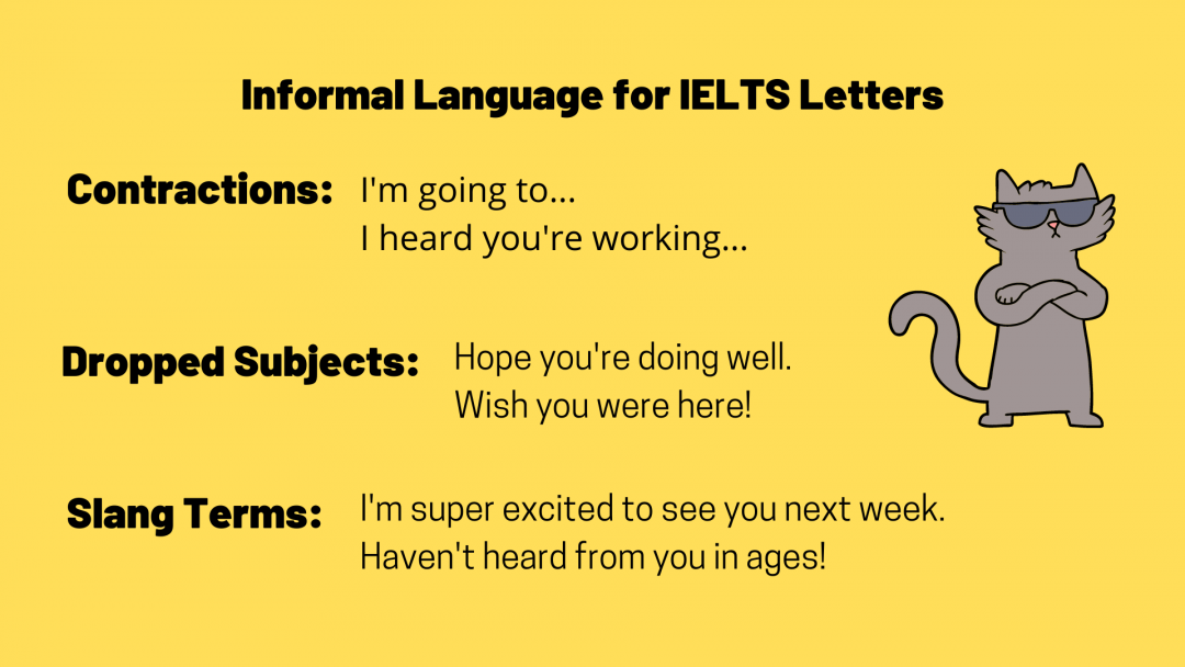 How to Write Informal Letters for IELTS - TED IELTS