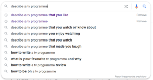 Describe a TV Programme [IELTS Speaking] - TED IELTS