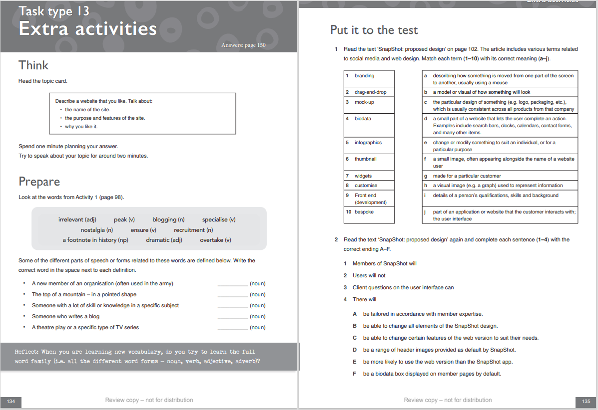 extra-activities - TED IELTS