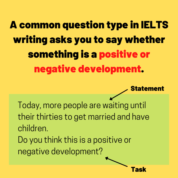How to Write a Positive or Negative Development IELTS Essay - TED IELTS