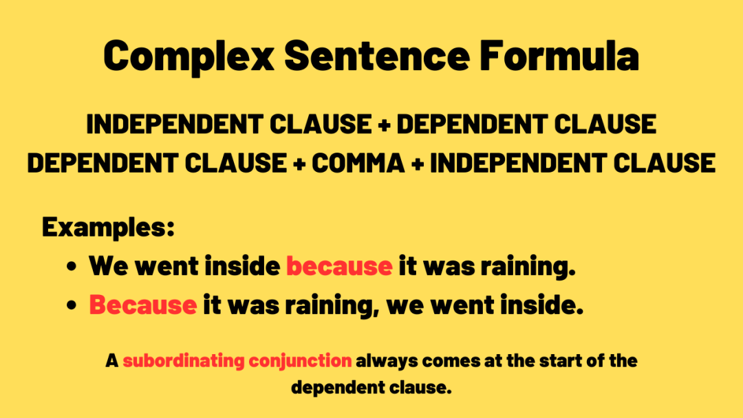 Complex Sentences - TED IELTS